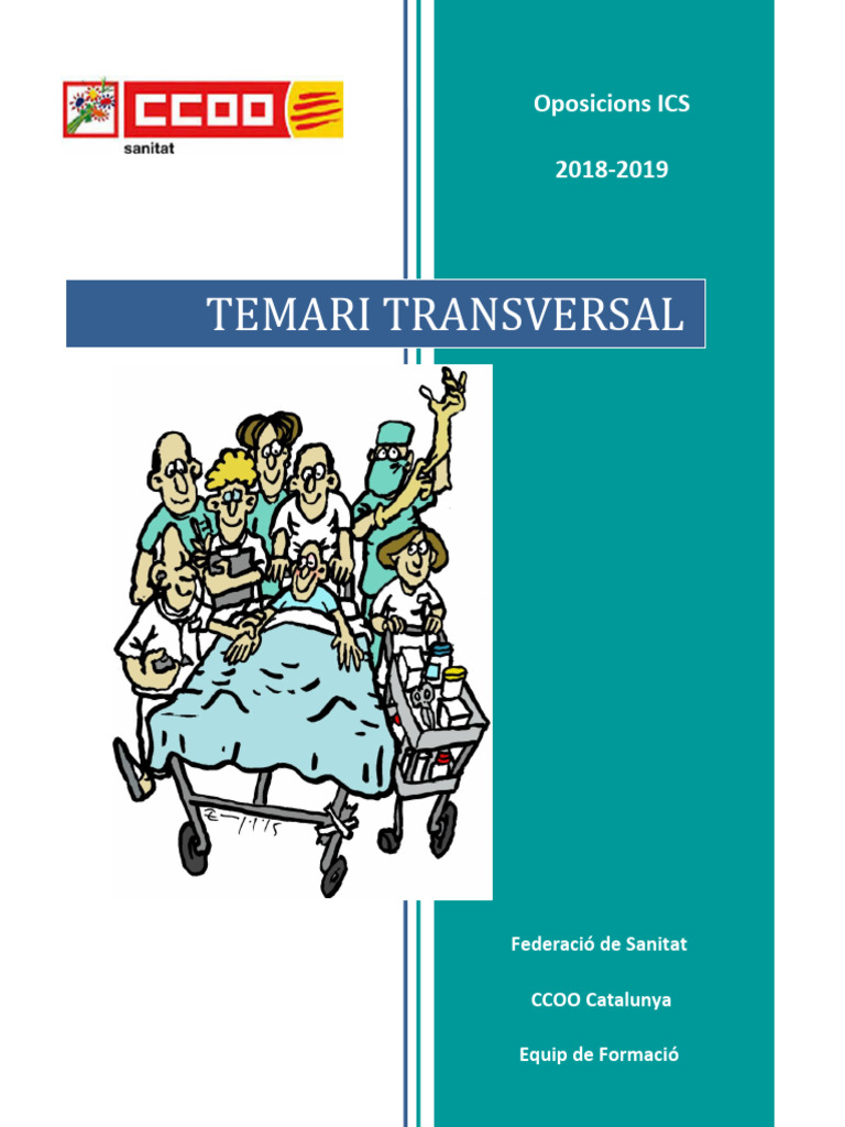 Temari Transversal Ccoo | PDF