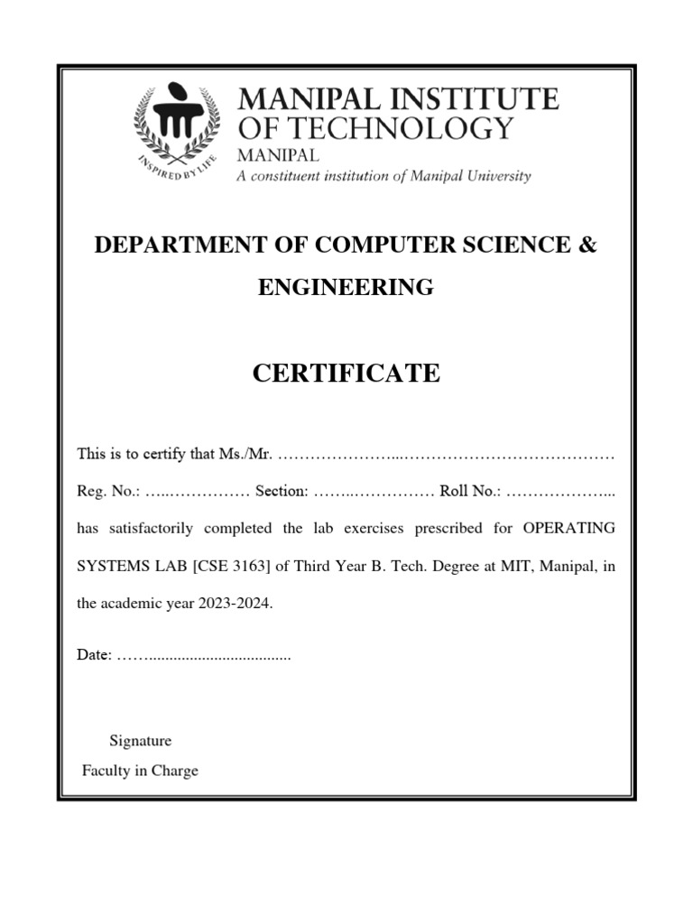 Revised OS Lab Manual 2023 Final | PDF | Computer File | File System