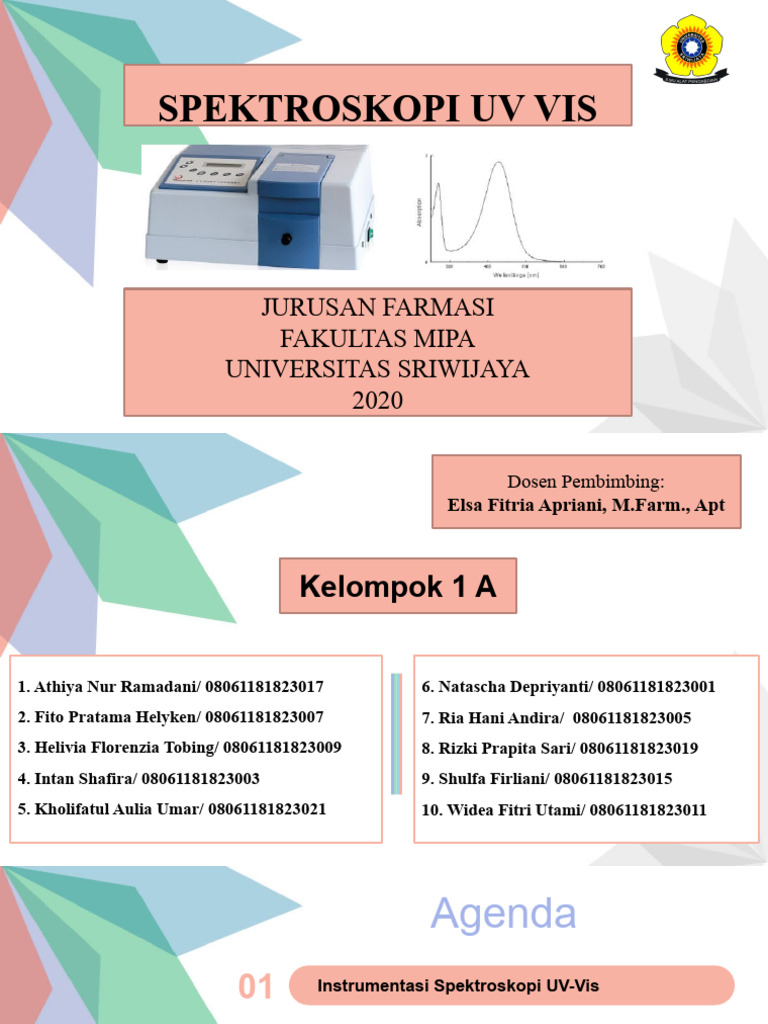 KELOMPOK 1 - ANFAR A - SPEKTRO UV-Vis - PPT | PDF | Kesehatan Holistik ...