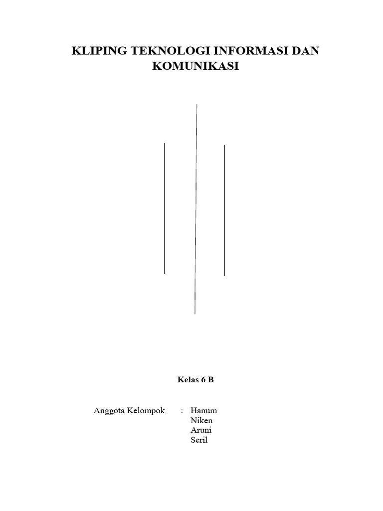 Kliping Teknologi Informasi Dan Komunikasi | PDF | Komputer