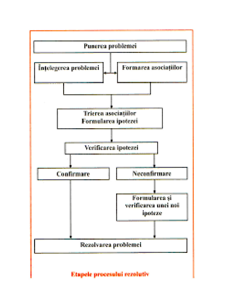 Schema Rezolvarea de Probleme | PDF