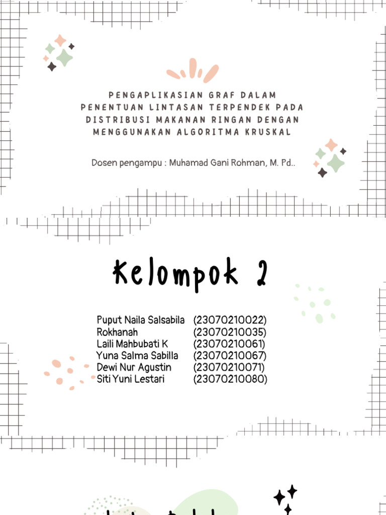 Kelompok 4 Teori Graph 4B | PDF