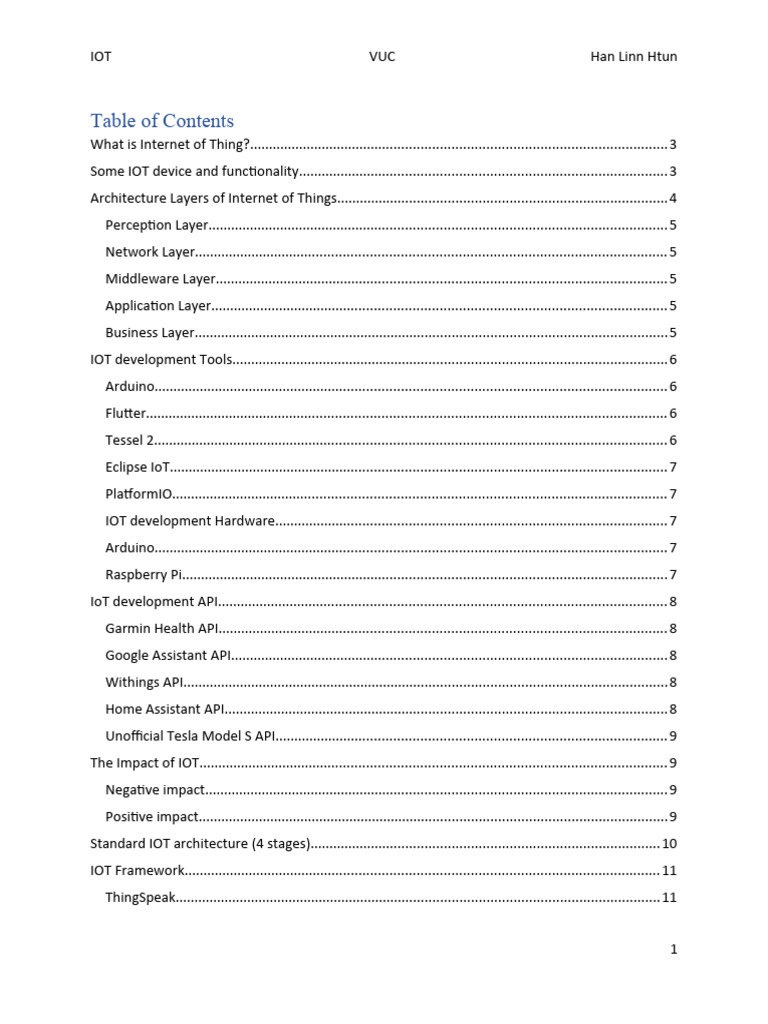IoT Assignment 1 (Han Linn Htun) | PDF