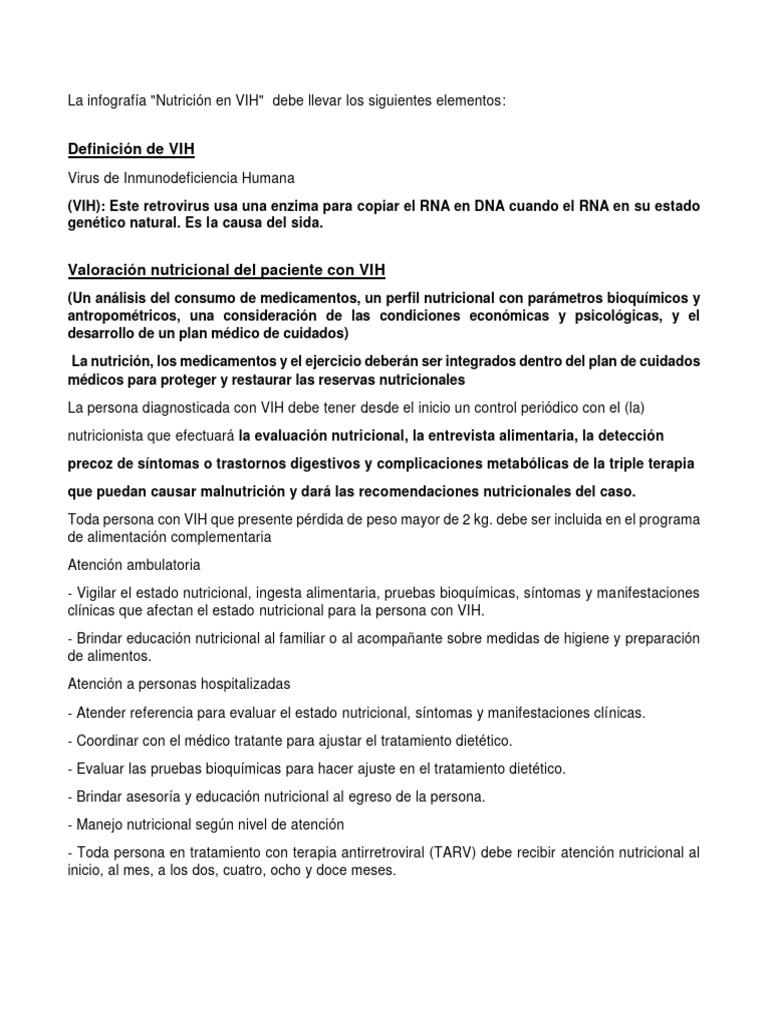 Infografia Vih | PDF