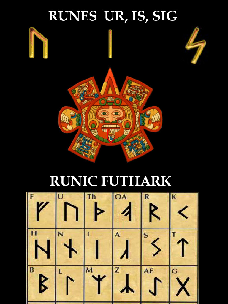 Runes 10 Runes Ur, Is, and Sig | PDF | Runes | Religious Belief And ...