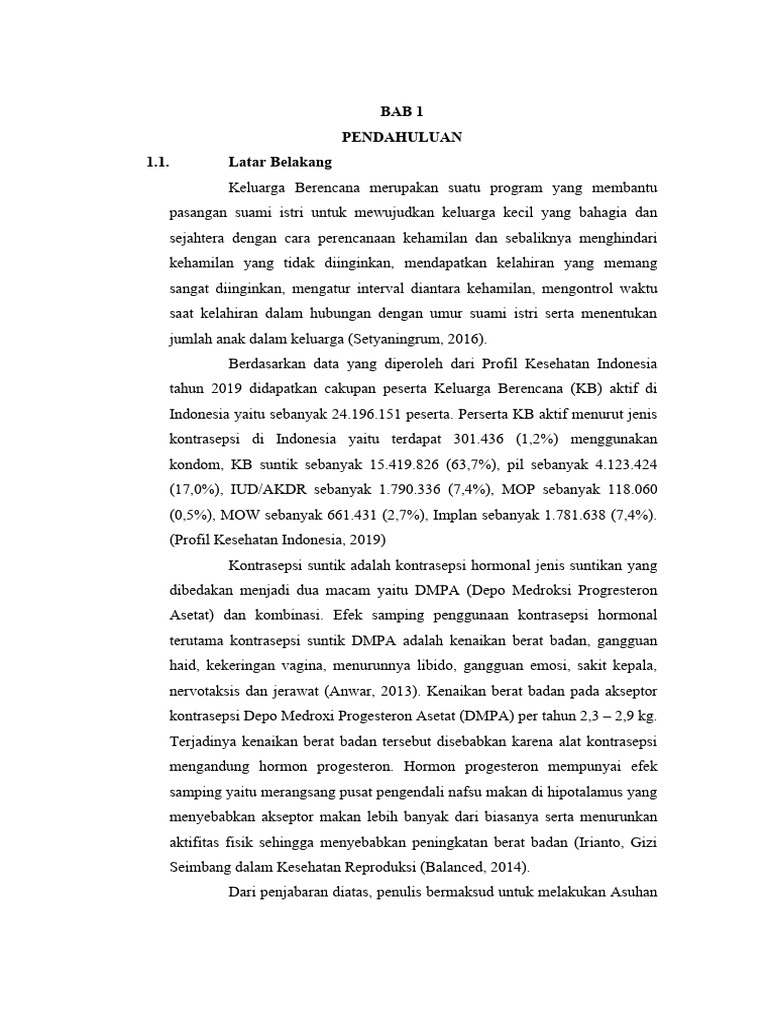 Panduan KB Suntik 3 Bulan | PDF