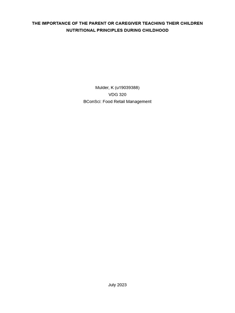 VDG 320 Practical 1 | PDF