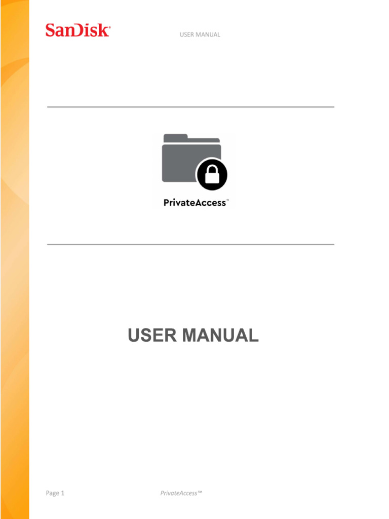 Sandisk User Manual | PDF