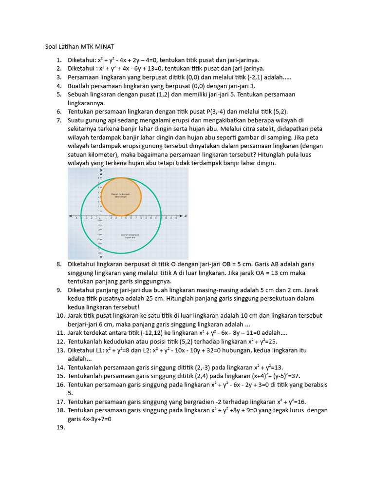 Soal Latihan MTK MINAT | PDF
