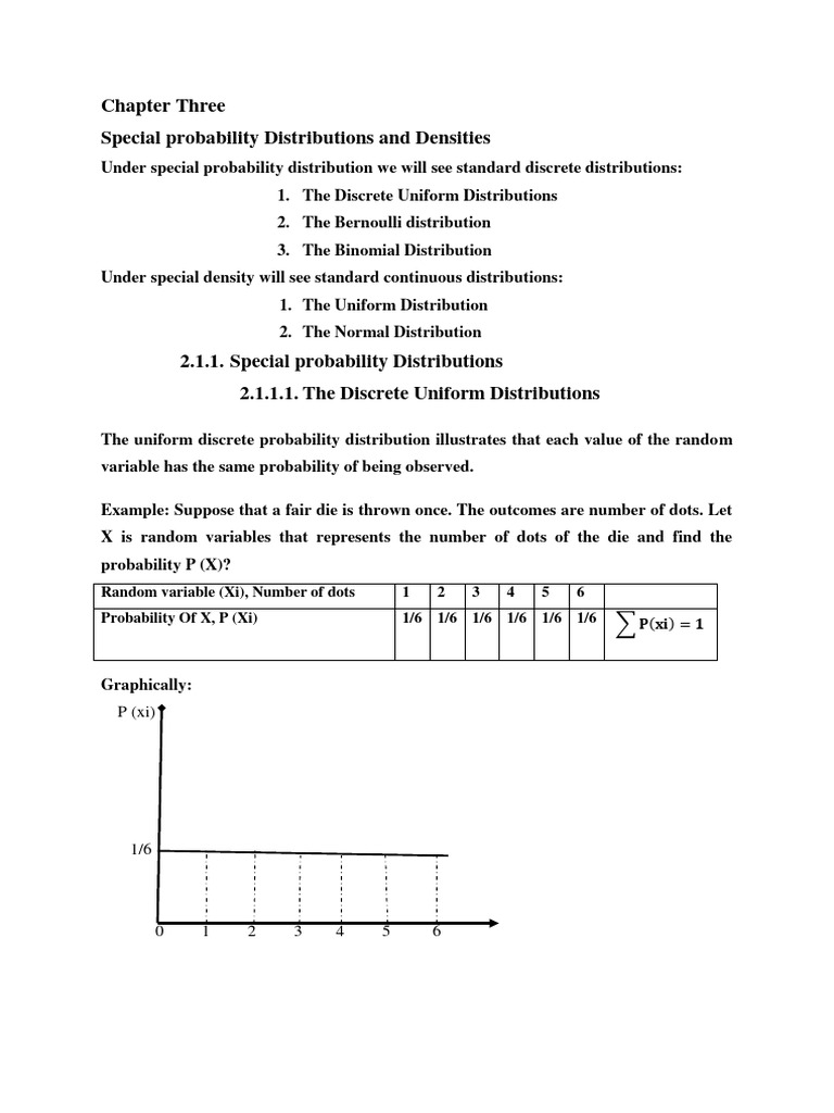 Chap 3 | PDF | Probability Distribution | Normal Distribution
