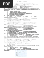 Enzyme Worksheet Answer Key | PDF | Chemical Reactions | Active Site