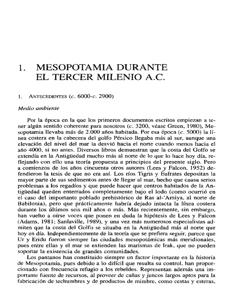 El Oriente Proximo en La Antiguedad 1 SUMERIOS | PDF | Mesopotamia | Sumeria