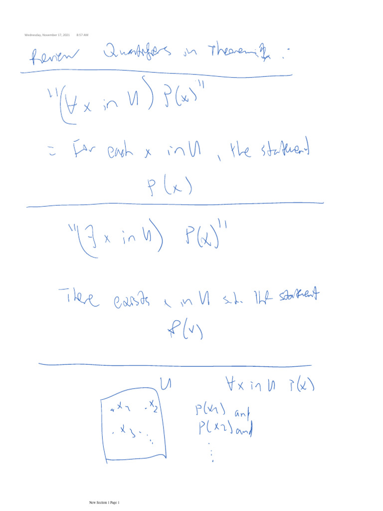 Math 111 Lecture Notes 17 Nov 2021 | PDF