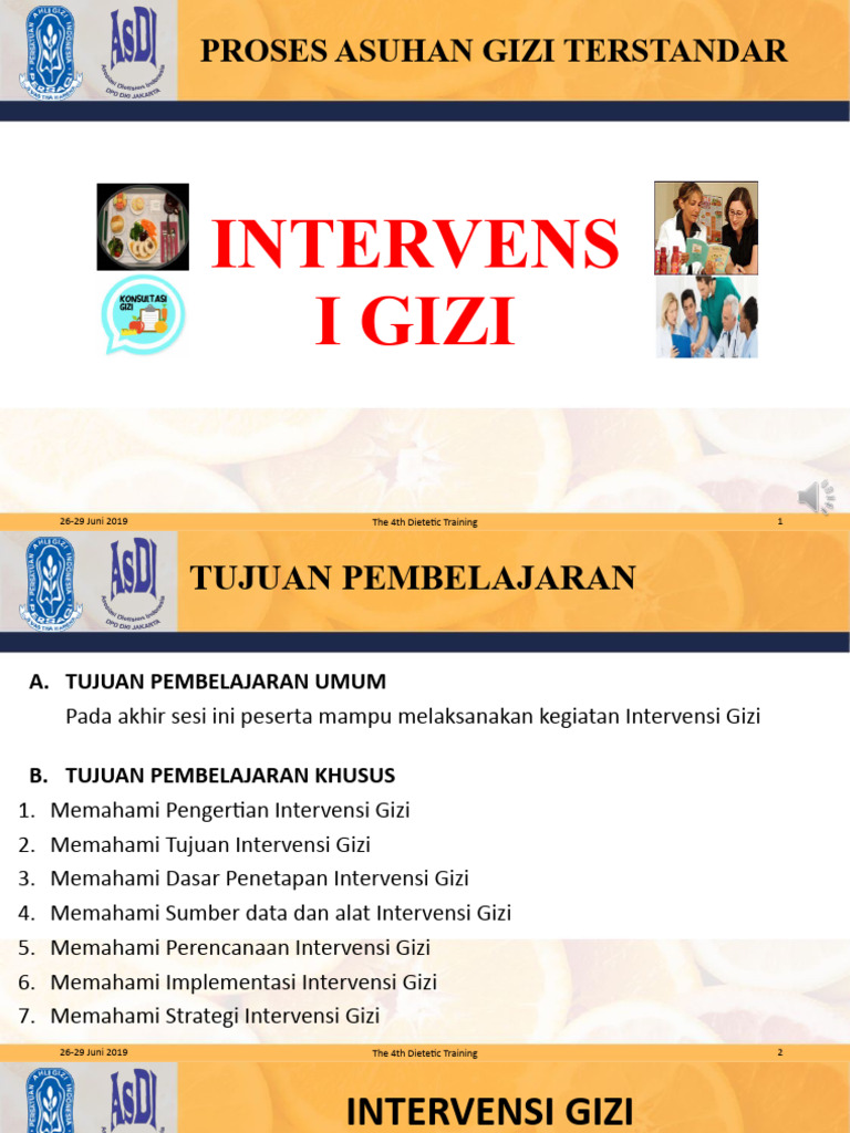 Intervensi Gizi | PDF