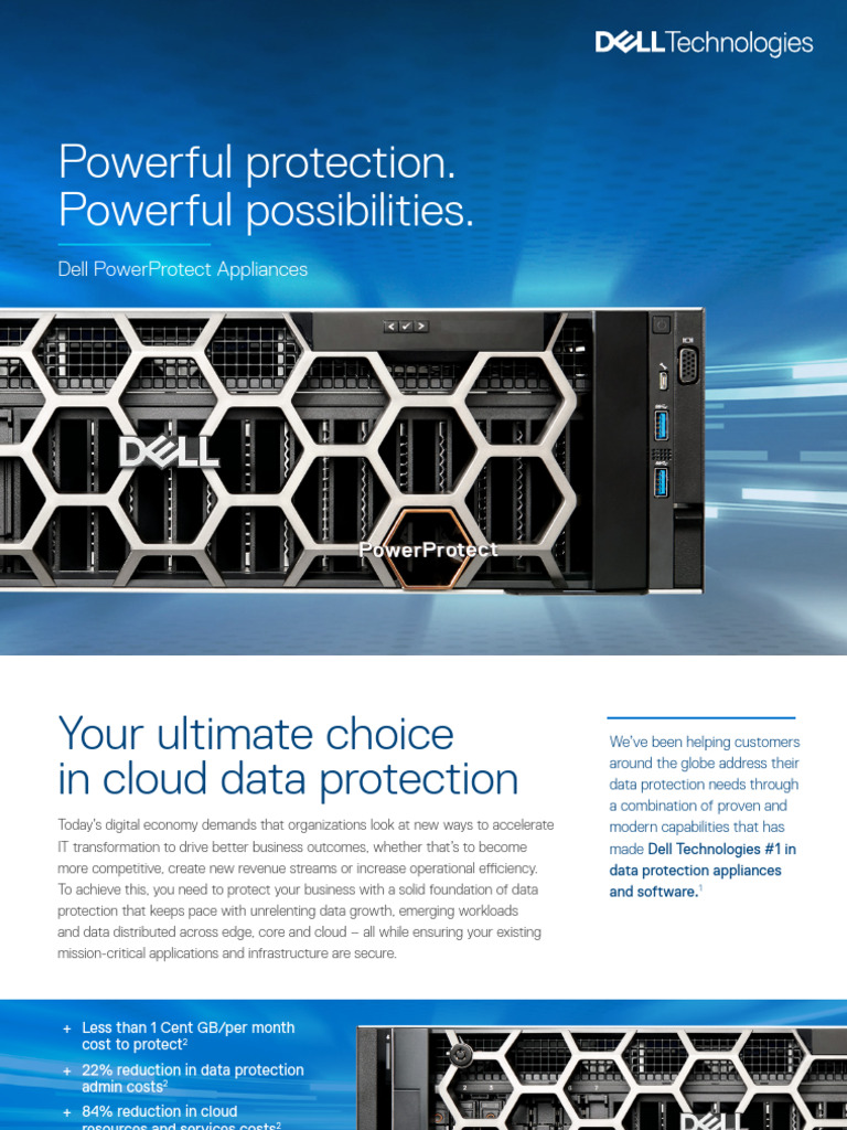 Which Powerprotect Appliance Is Right For You | PDF | Computers