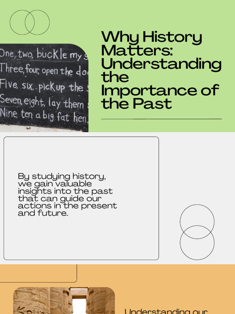 Importance of History | PDF