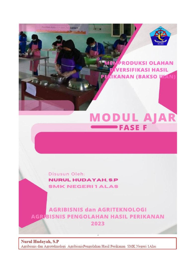 Modul Ajar Agribisnis Pengolahan Hasil Perikanan - Memproduksi Olahan Diversifikasi Hasil ...