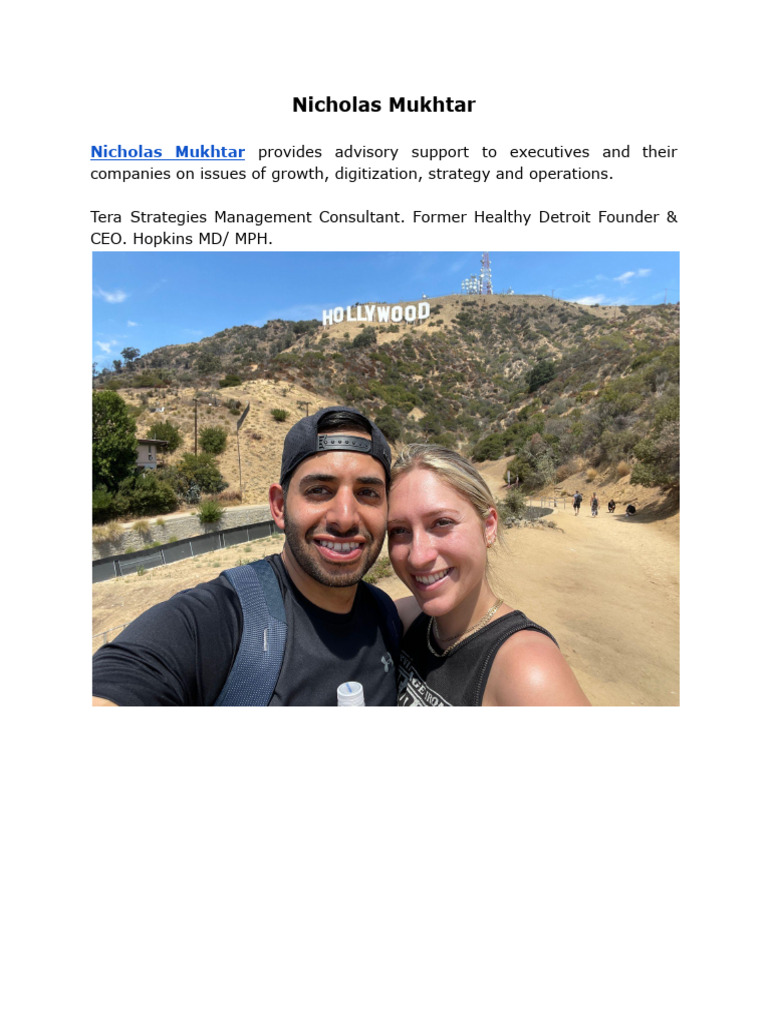 Nicholas Mukhtar | PDF