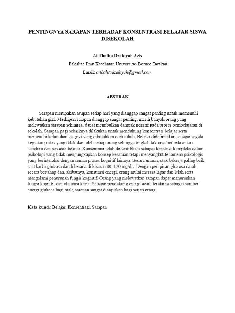 Ai Thalita Dzakiyah - 2340703025 B.IND | PDF