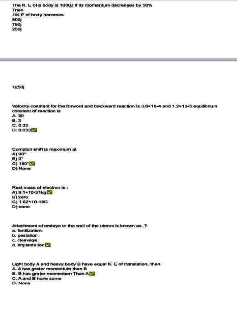 Teps Test Mdcat | PDF