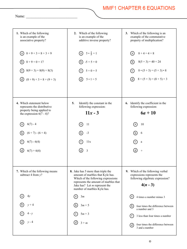 Math Form 1 Pdf