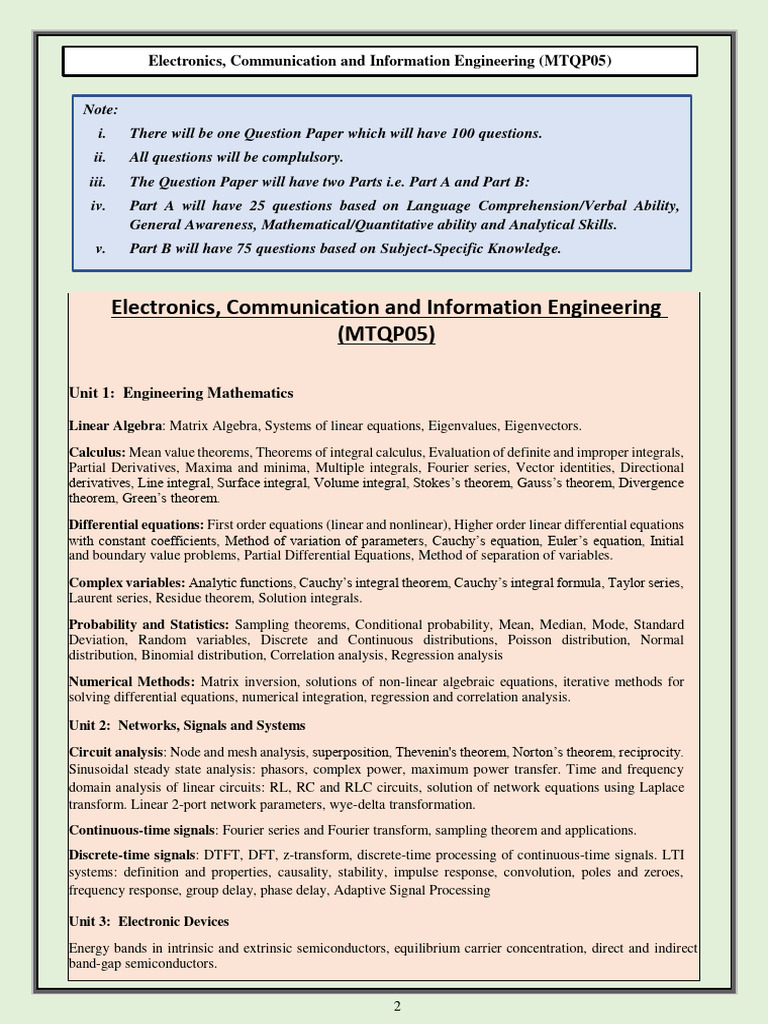 MSC Electronics | Download Free PDF | Electronic Engineering | Integral