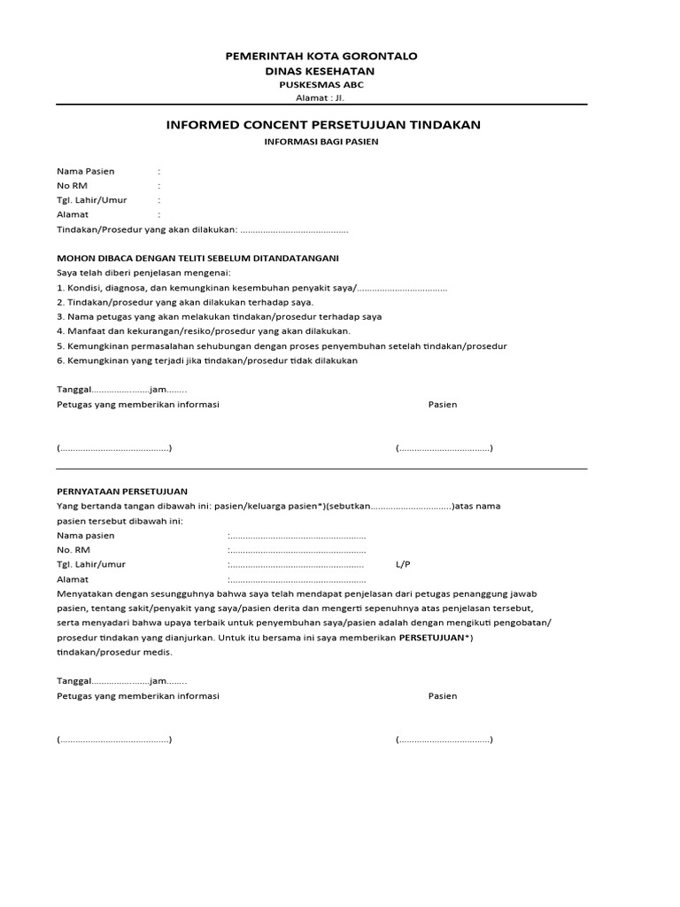 Inform Concent' | PDF