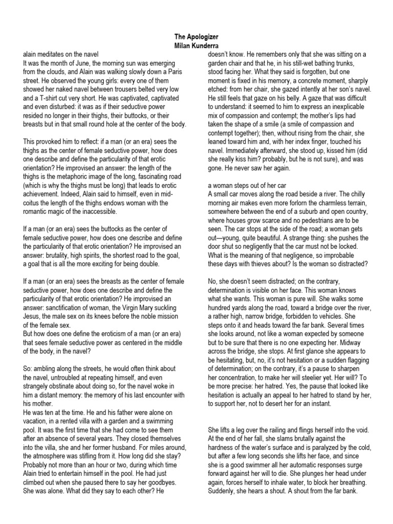 The Apologizer | PDF