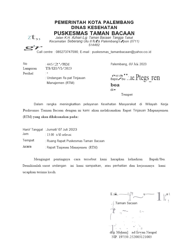 Notulen RTM Juli 2023-1 | PDF