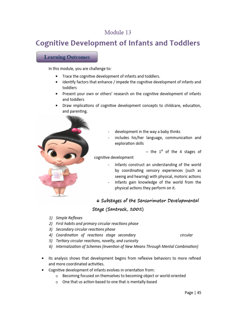 Infant Cognitive Growth Insights | PDF | Cognitive Development ...