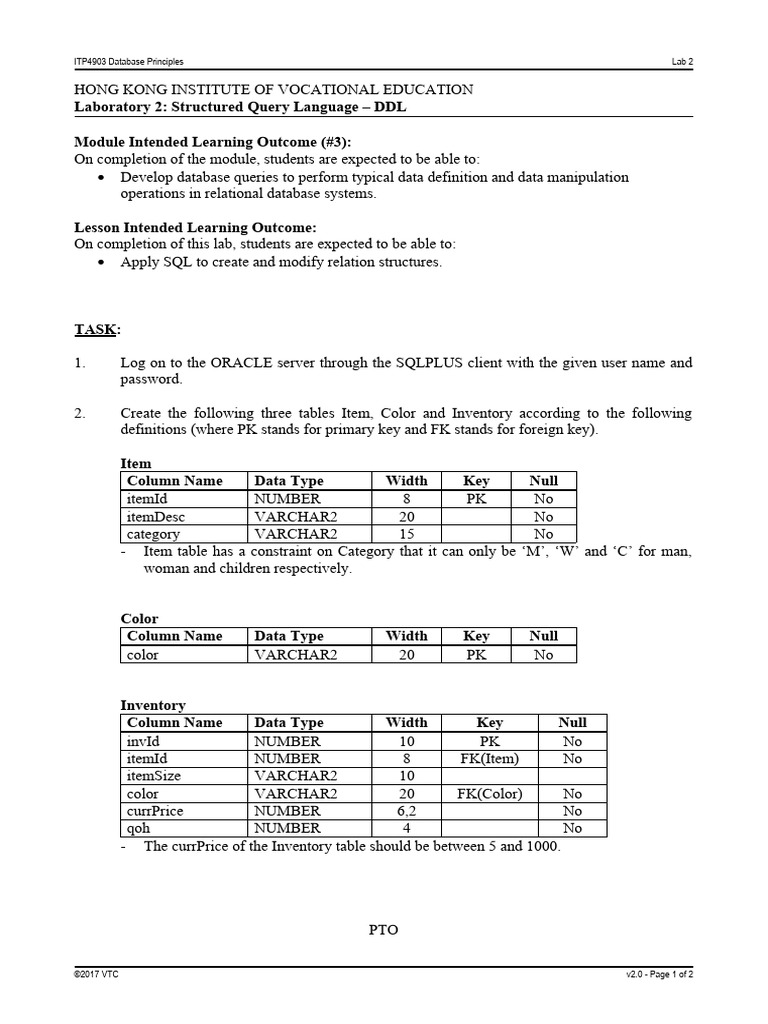 Laboratory 2 (v2.1) | PDF | Computers