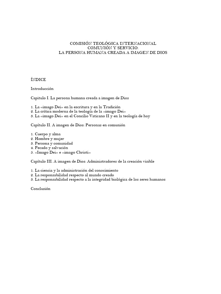 CTI Comunión y Servicio | PDF