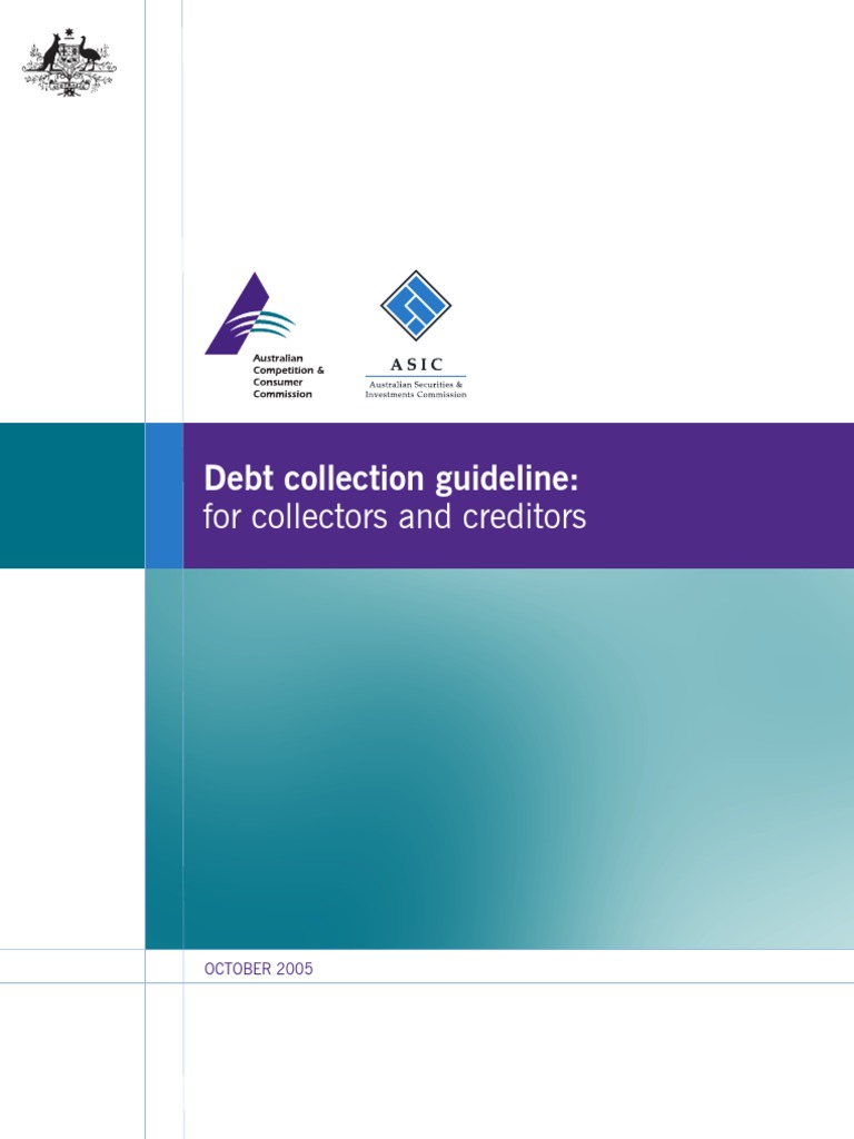 Debt Collection Guideline Reprint 2010 | PDF | Security Interest | Debt