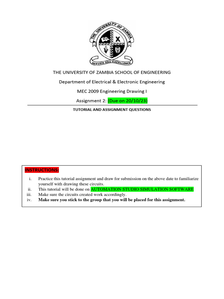Tutorial Assignment 2 2023 | PDF | Technology & Engineering
