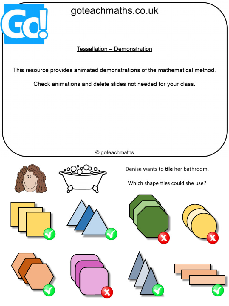 Tessellations Demonstration Pdf