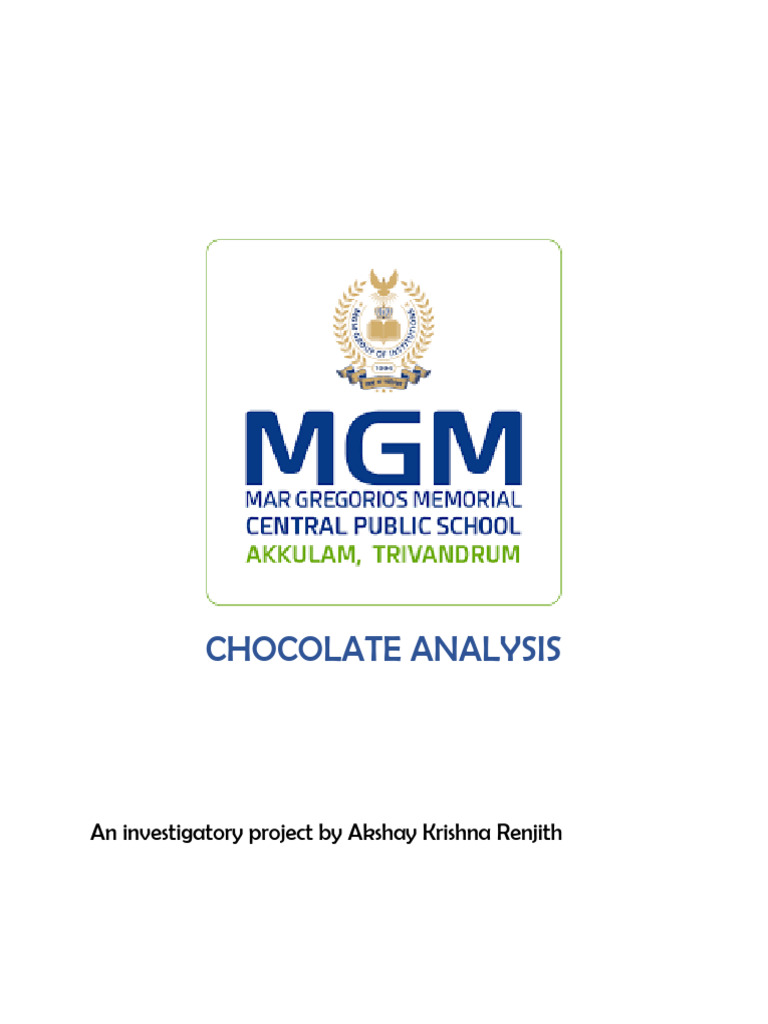 Chemistry Rough Proeject Akshay | PDF