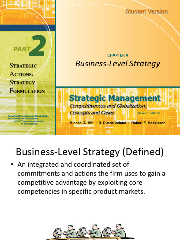 Chapter 4-Business level strategy-modified | PDF | Low Cost Carrier ... Chapter 4-Business level strategy-modified | PDF | Low Cost Carrier ...