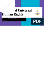 30 Basic Human Rights List | PDF | History