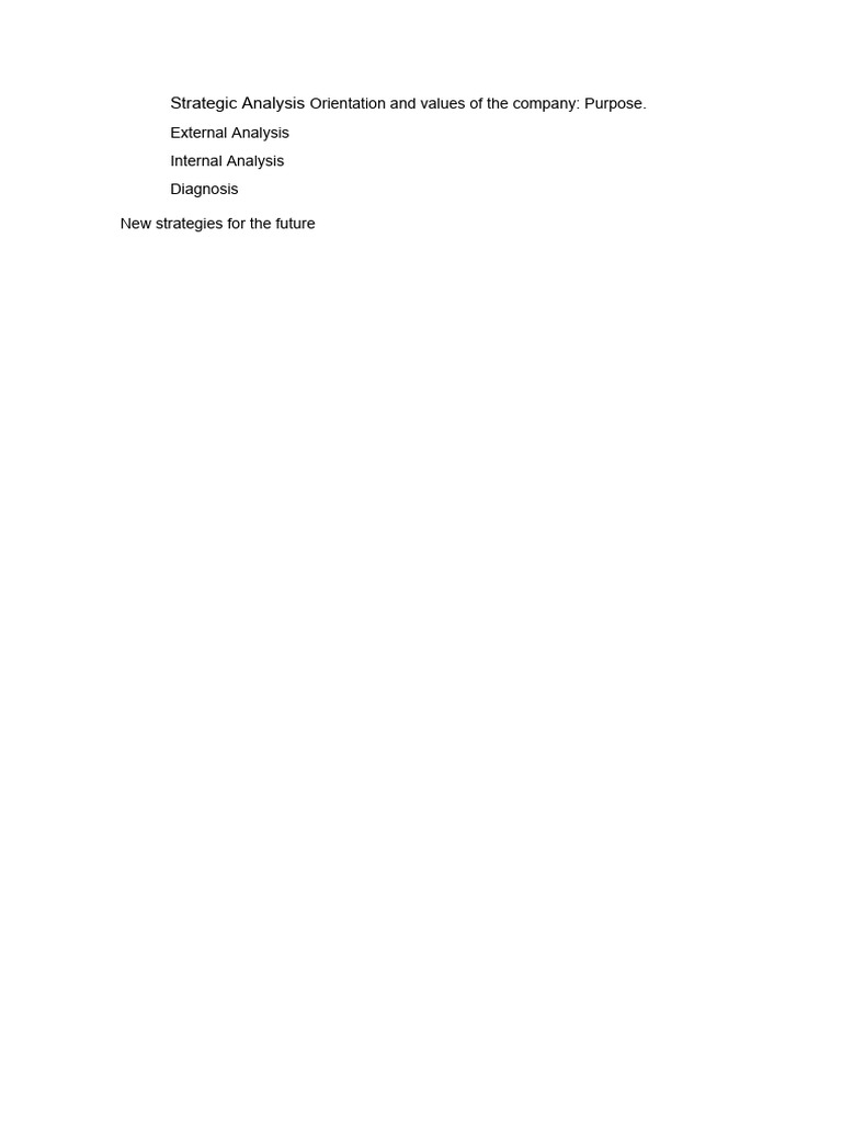 Business Strategy Group Project | PDF
