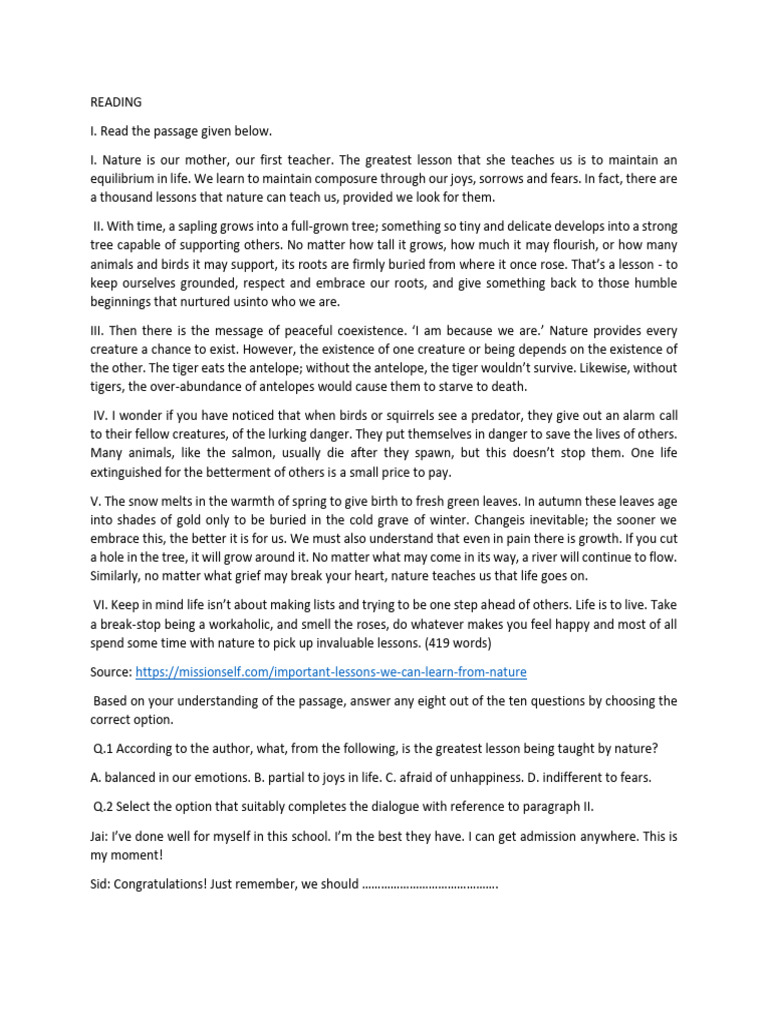 grammar worksheet for class 9 | PDF