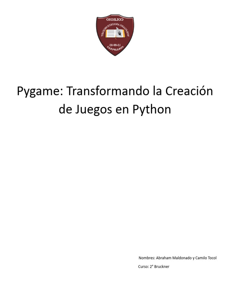 Pygame 2 | PDF