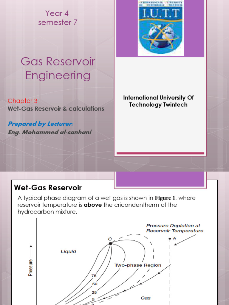 Chapter 3 Wet-Gas Reservoir | PDF | Petroleum Reservoir | Phase (Matter)