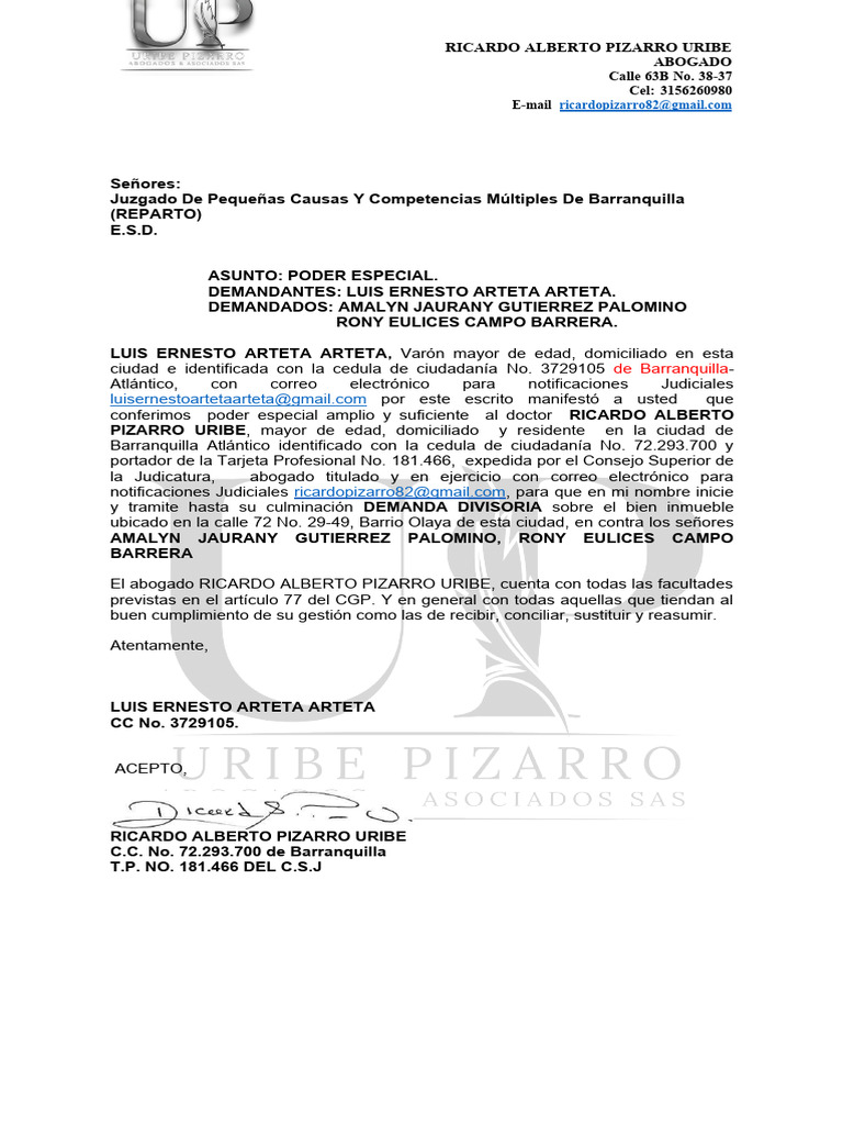 Poder Divisorio | PDF