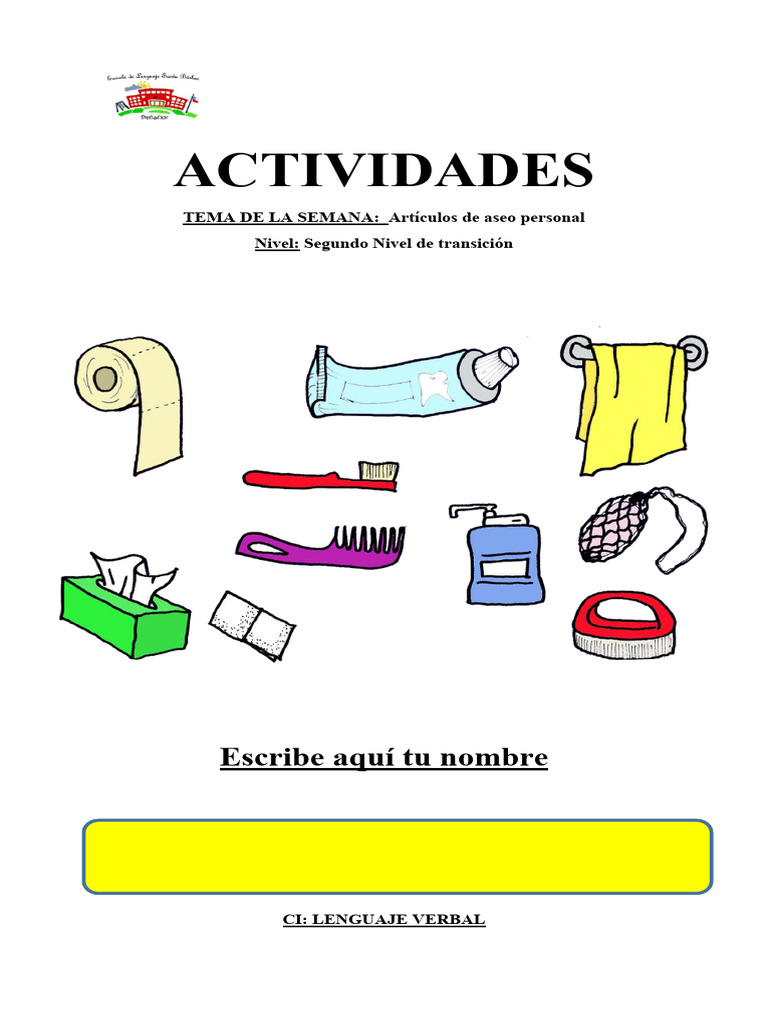 Guia Utiles de Aseo Personal | PDF | Hogar, jardinería y bricolaje | Arte