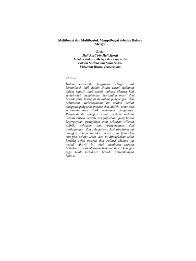 Kk16 v2 HJ Rusli | PDF