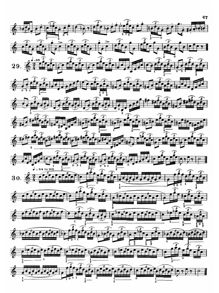 ARBAN - Complete Conservatory Method For Trumpet (1) - 047 | PDF