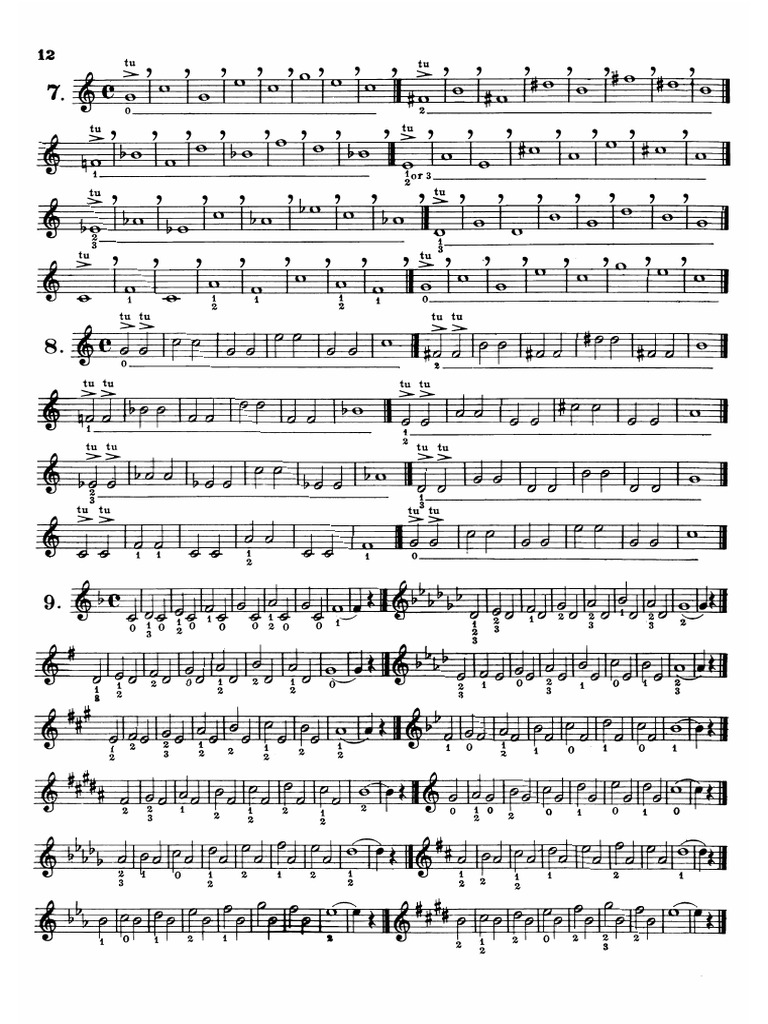 ARBAN - Complete Conservatory Method For Trumpet (1) - 012 | PDF