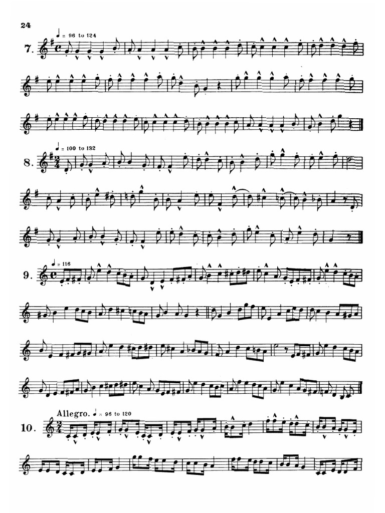 ARBAN - Complete Conservatory Method For Trumpet (1) - 024 | PDF