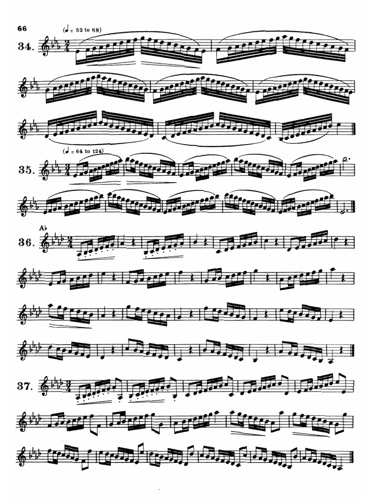 ARBAN - Complete Conservatory Method For Trumpet (1) - 066 | PDF