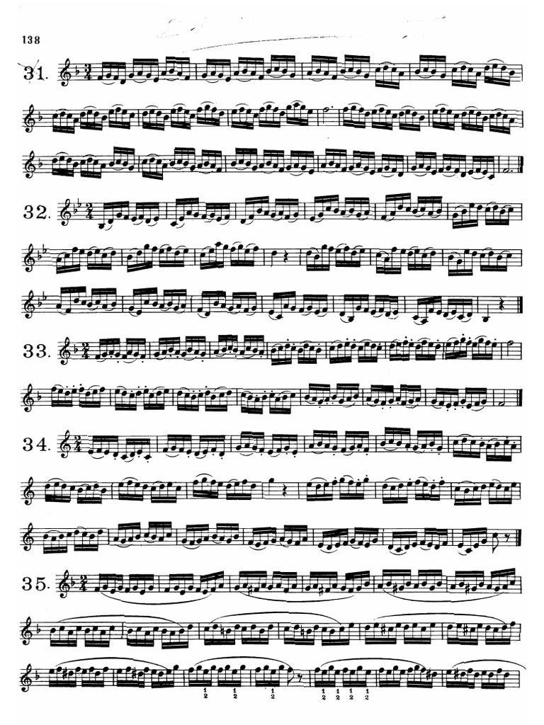 ARBAN - Complete Conservatory Method For Trumpet (1) - 138 | PDF